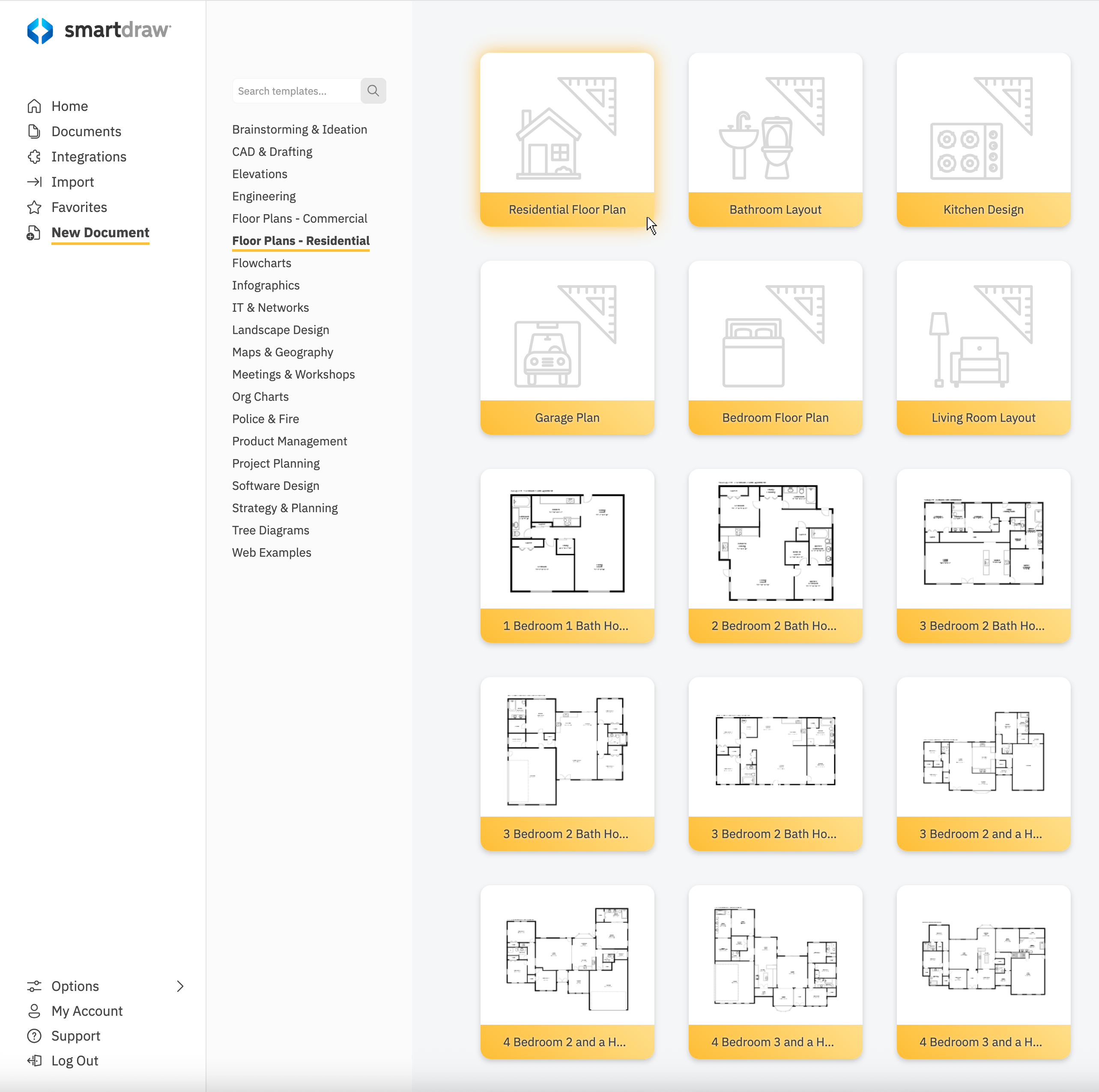 Apartment Floor Plan Creator - Apartment Floor Plan Templates | Online App