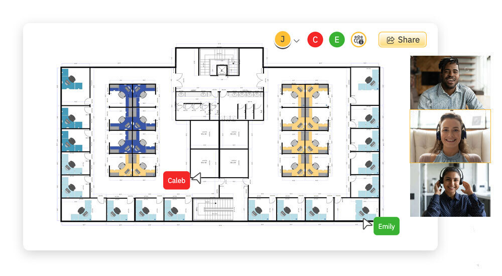 Office Space Planning and Layout Planner | Office Layout Design and ...